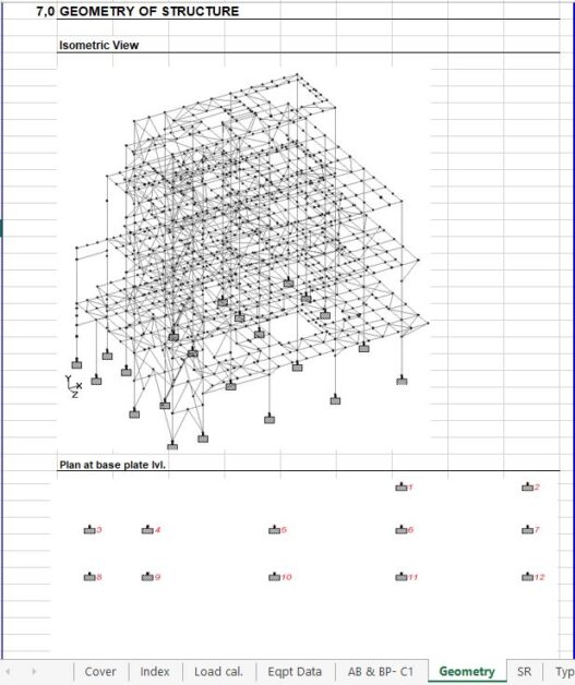 Full Steel Building Design Calculation Spreadsheet Full Steel Building Design Calculation Spreadsheet