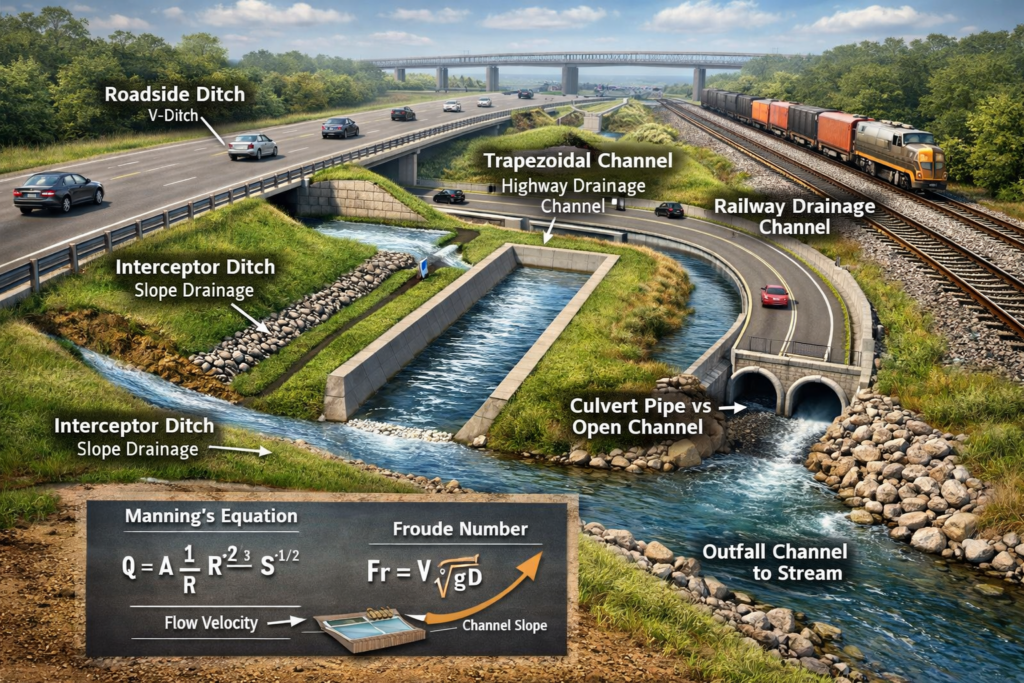 Pen Channel Design for Roads and Highways Explained